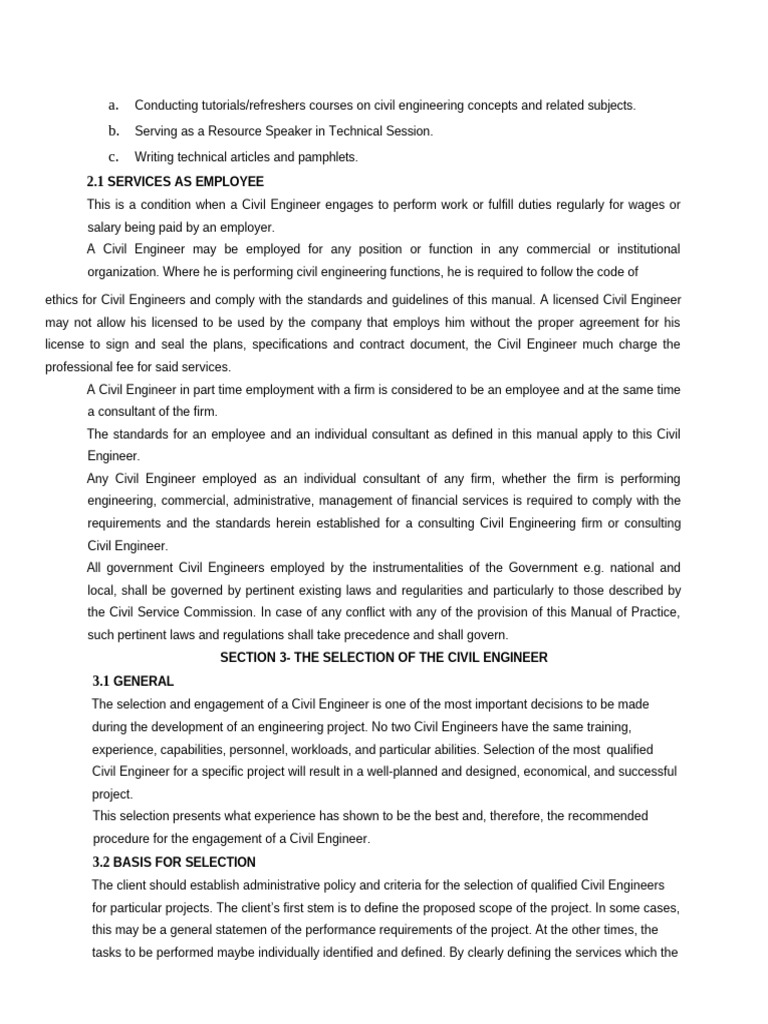 Lecture Notes CE LAWS - 20 | PDF | Employment | Engineer