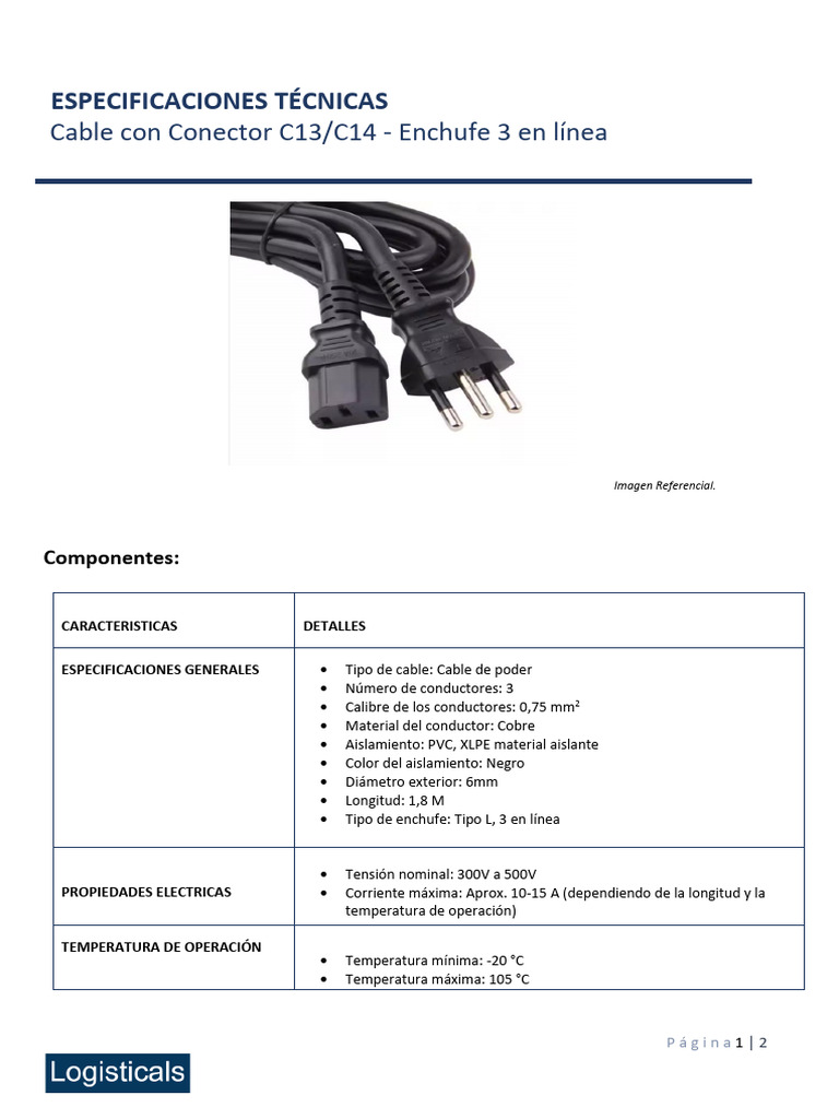 FTF Conector c13 | PDF