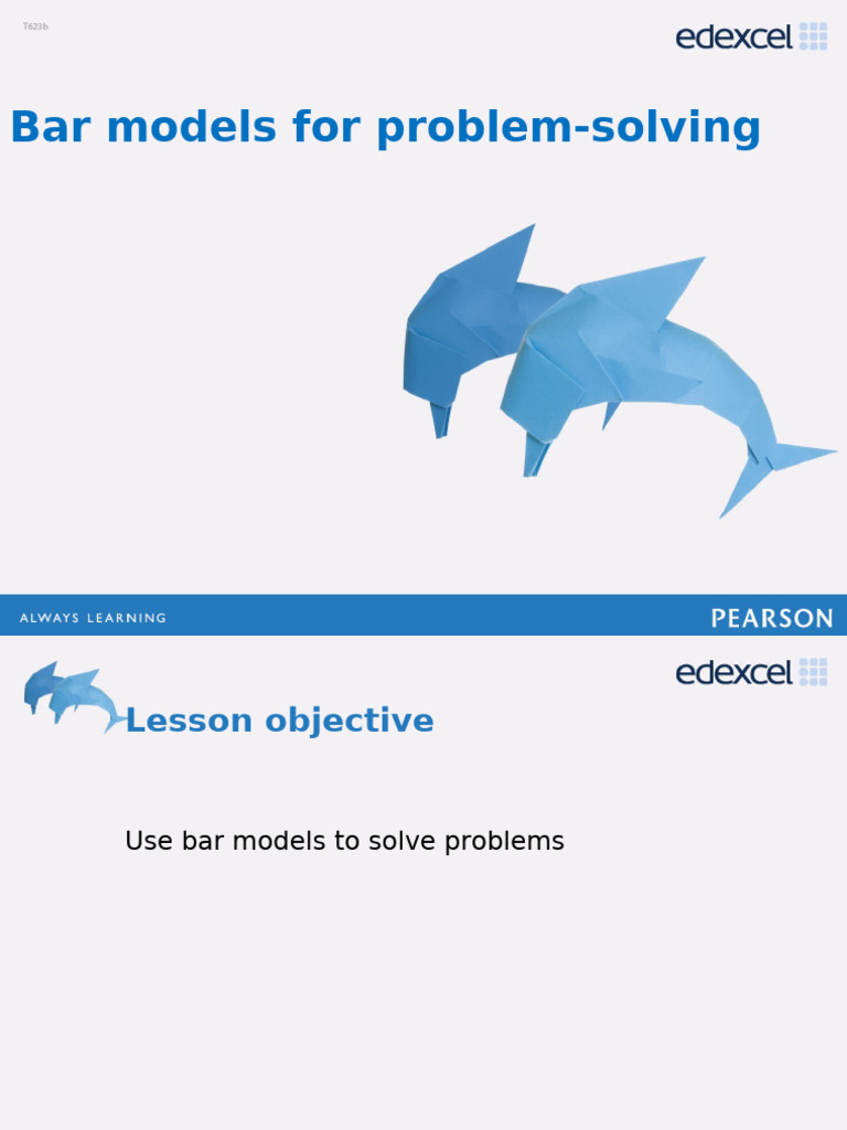 11.0 Bar Model Lesson Presentation | PDF | Career & Growth | Home & Garden