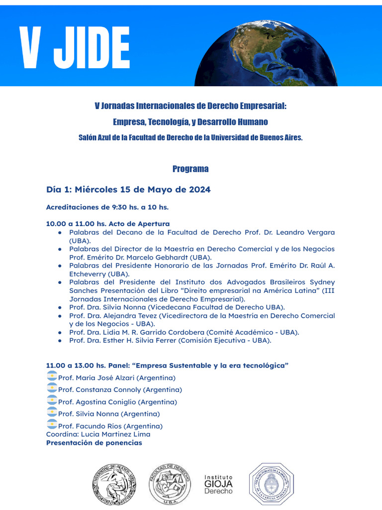 2024 Programa V Jide | PDF | Ciencias Políticas | Enseñando