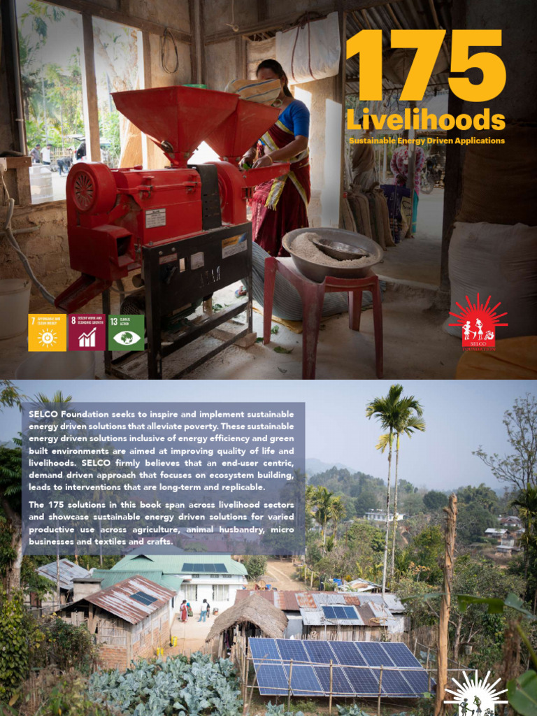 SELCO-Foundation-_175-Sustainable-Energy-Driven-Livelihood-Applications-2023_compressed-1 | PDF ...