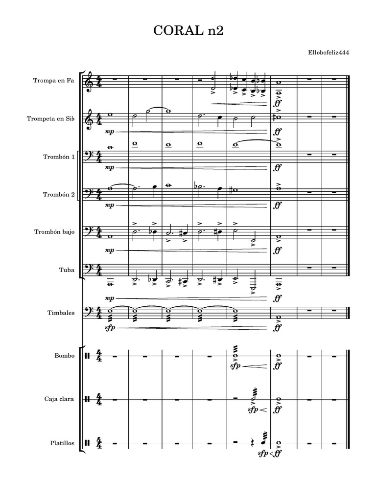 Coral 2 | PDF | Orquestas | Organologia Elemental