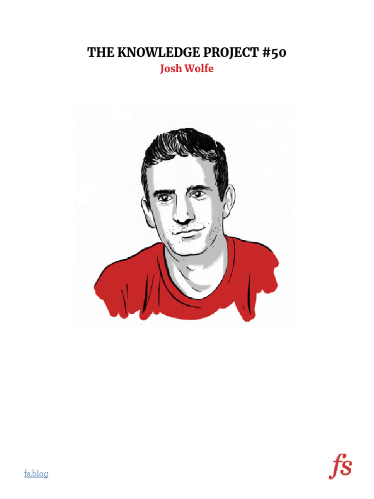 50 Josh Wolfe rw3561 | PDF | Risk