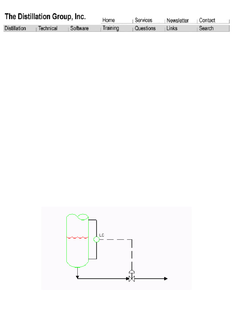Cascade Control For Distillation Levels | PDF | Distillation | Applied ...