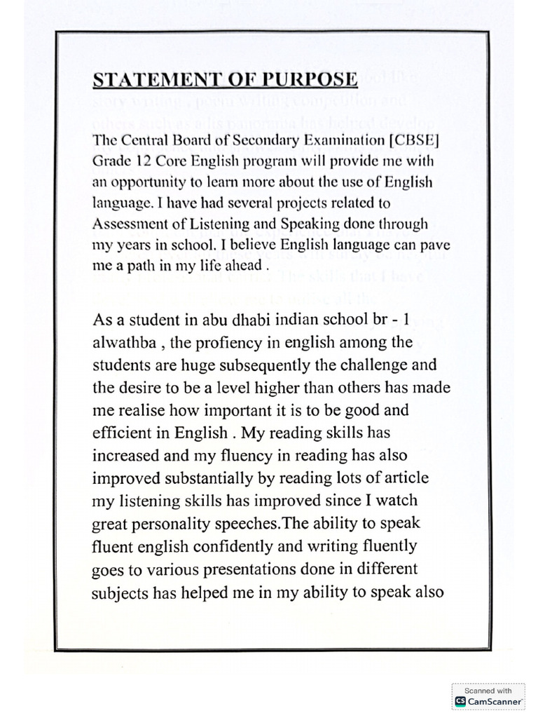 English Project Sample Grade 12 | PDF