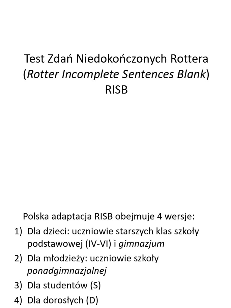 RISB - Wprowadzenie I Analiza Ilościowa | PDF