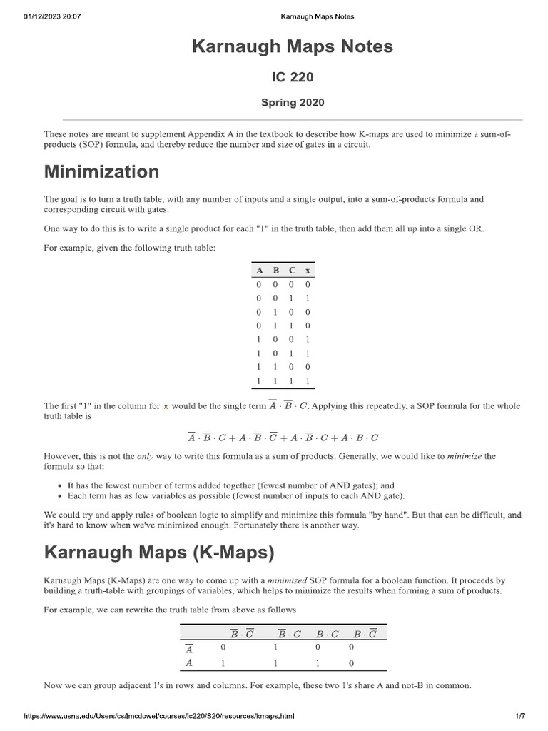 K Map 33 Pdf 