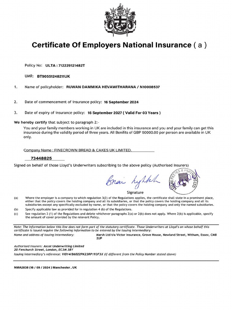 AXIS - London - Issued NATIONAL | PDF