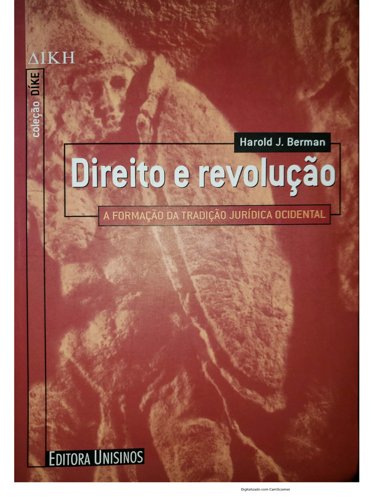 01 - Harold Berman - A Origem Da Tradição Jurídica Ocidental Na ...