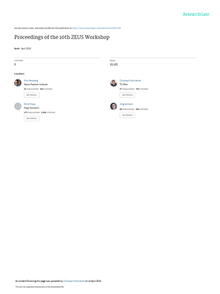 Proceedings | PDF | Service Oriented Architecture | Software Architecture