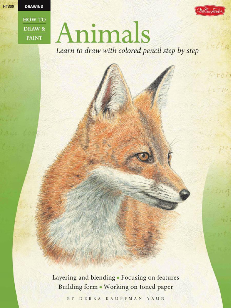 Animals in Colored Pencil Drawing PDF Free | PDF