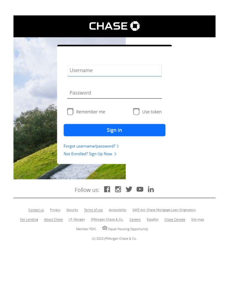 Chase Sign In and Account Access | PDF