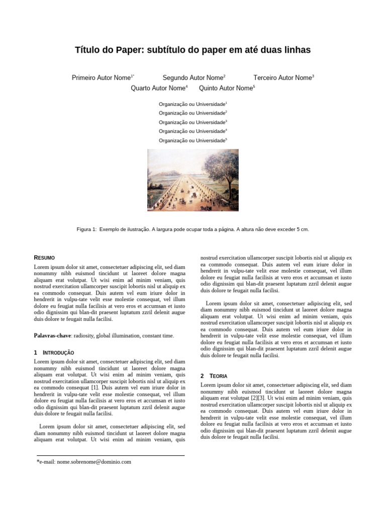 Exemplo de Paper Comentado | PDF