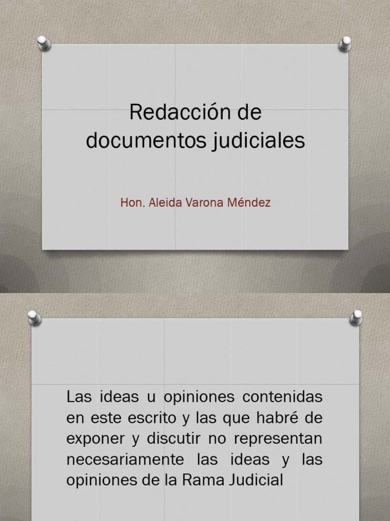 Redacci N de Documentos Judiciales Revisado A Octubre de 2012 | PDF | Sentencia (ley) | Ley procesal