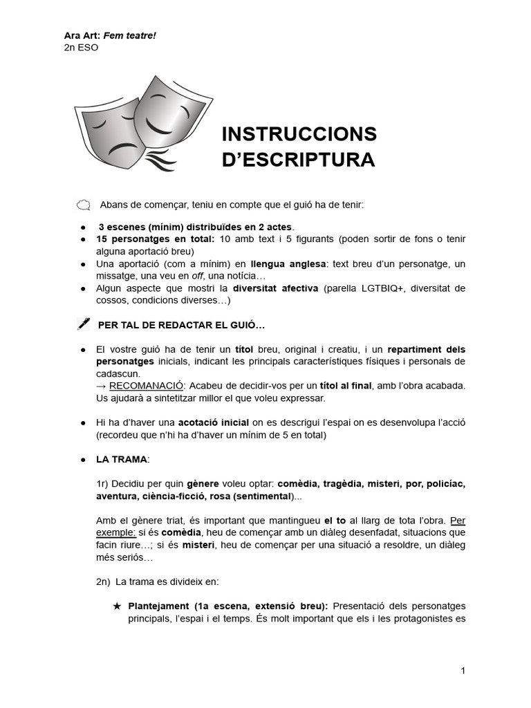 2.4 Instruccions Descriptura | PDF