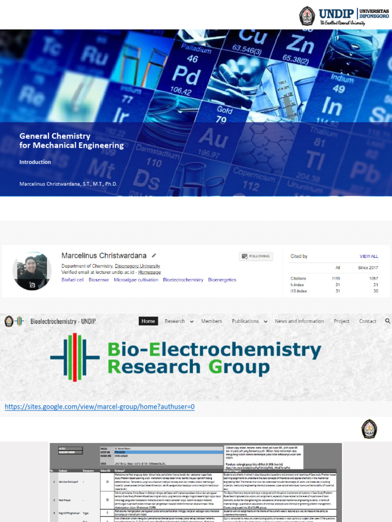 1 Introduction To Basic Chemistry For Mechanical Eng | PDF | Chemistry ...