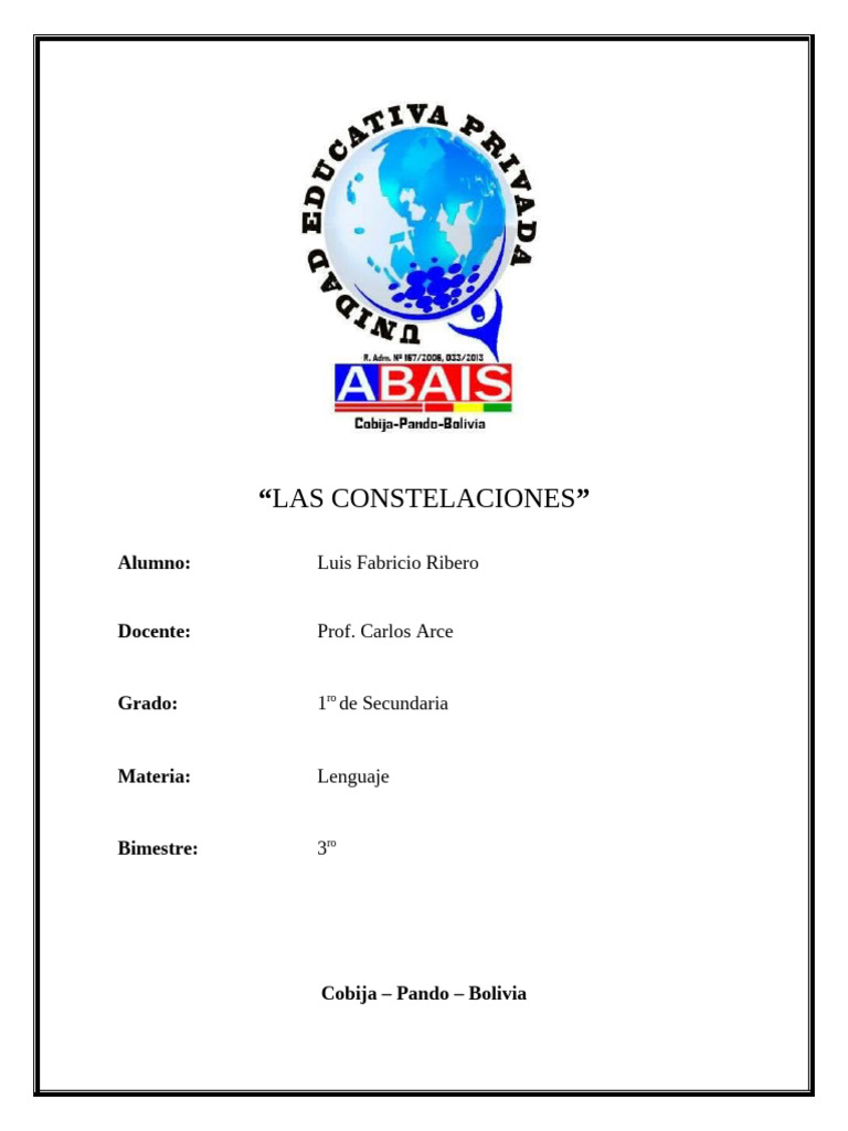 Caratula Abais | PDF