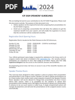 ELCC 2025 Poster Display Instructions | PDF | Poster