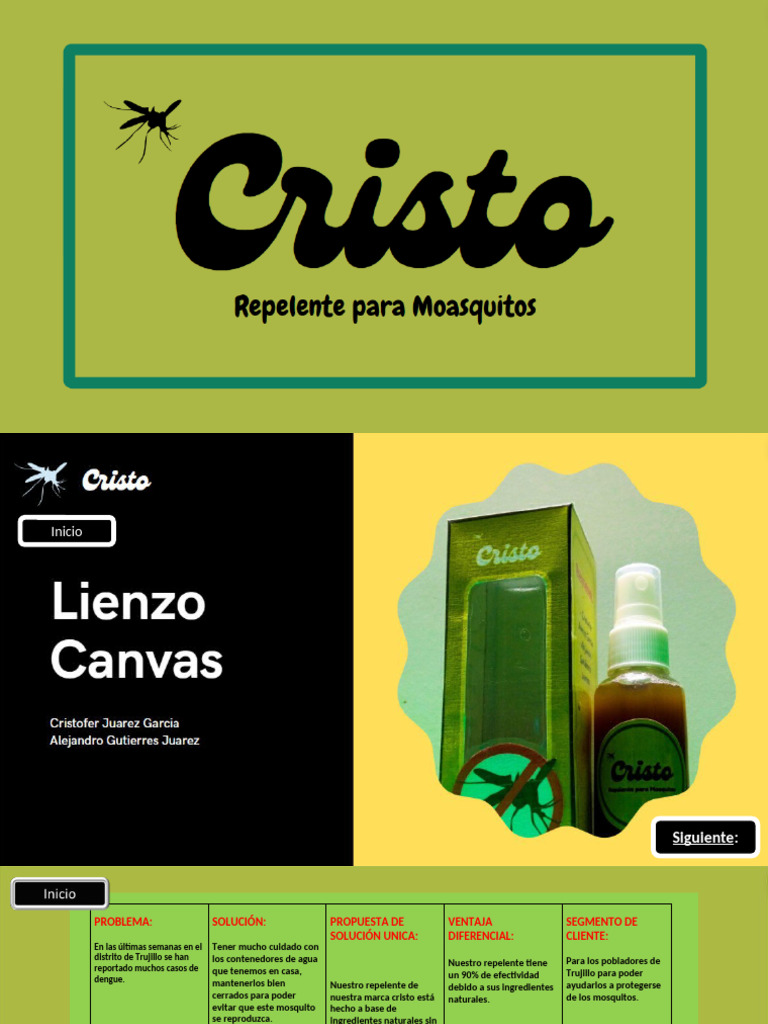 Lean Canvas Cristo | PDF