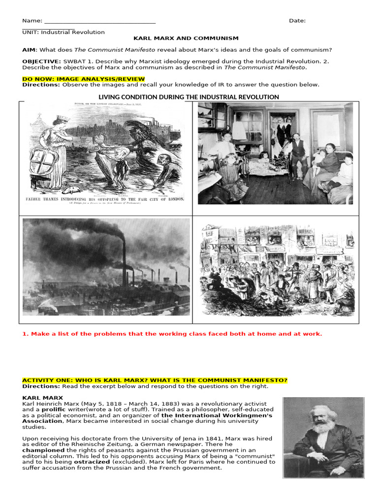 KARL MARX AND COMMUNISM | PDF | Karl Marx | Communism