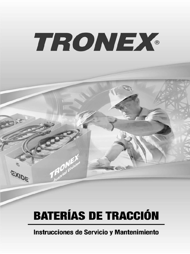 Manual Baterias de Tracción TRONEX | PDF