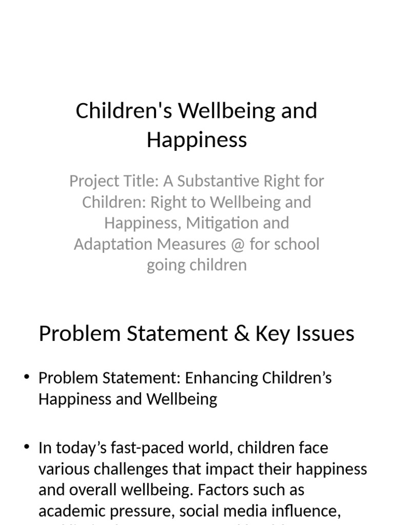 Child Rights and Safety Presentation v2 | PDF