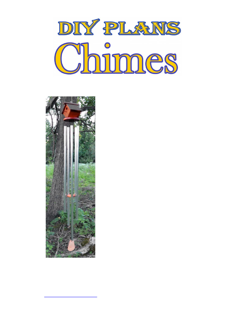 DIY Wind Chime Sets by Lee Hite | PDF | Drill | Circle