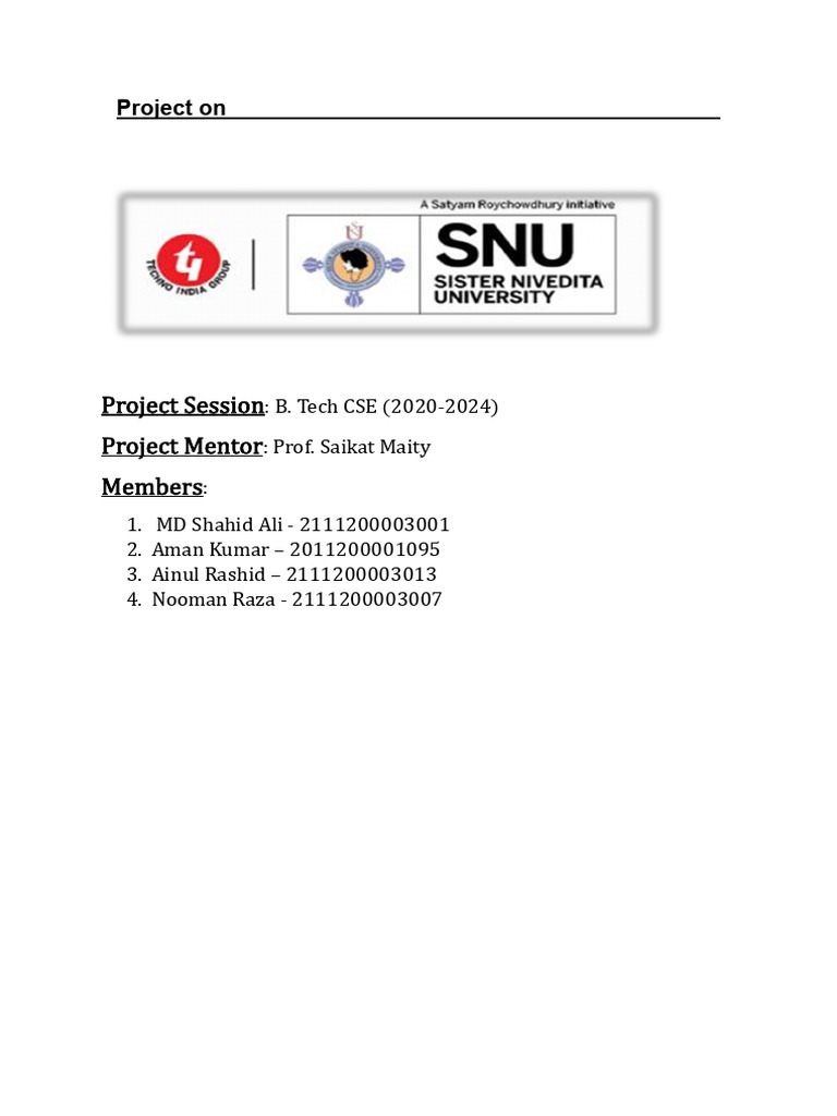 A Software Requirements Specification ML Project | PDF | Machine Learning | Computer Security
