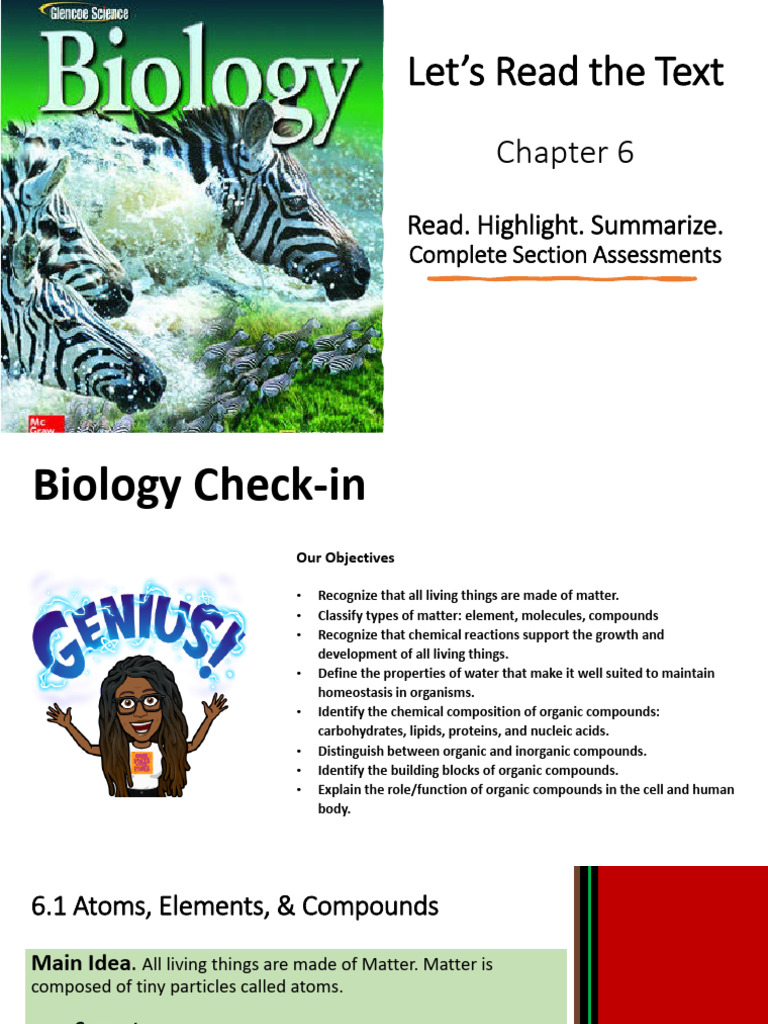 Biology Chapter 6 2023 - 24 | PDF | Acid | Radioactive Decay