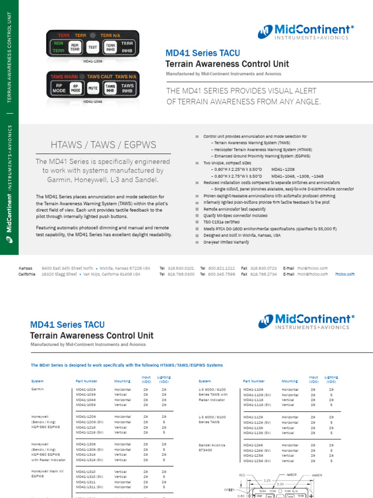 Flier_MD41_English | PDF | Avionics | Aircraft