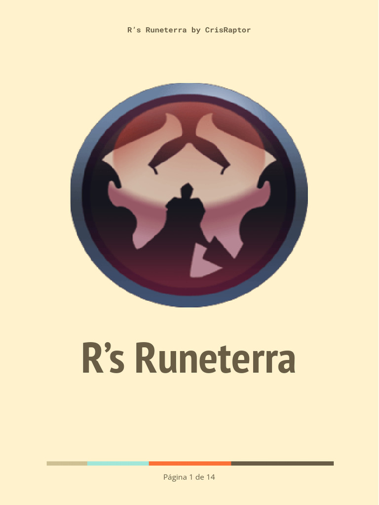 Manual de R's Runeterra v0 | PDF | Juegos de rol