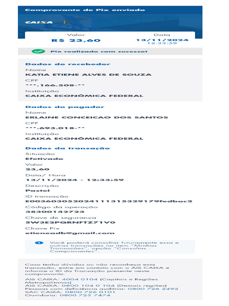 Comprovante2024 11 13 - 123444 | PDF