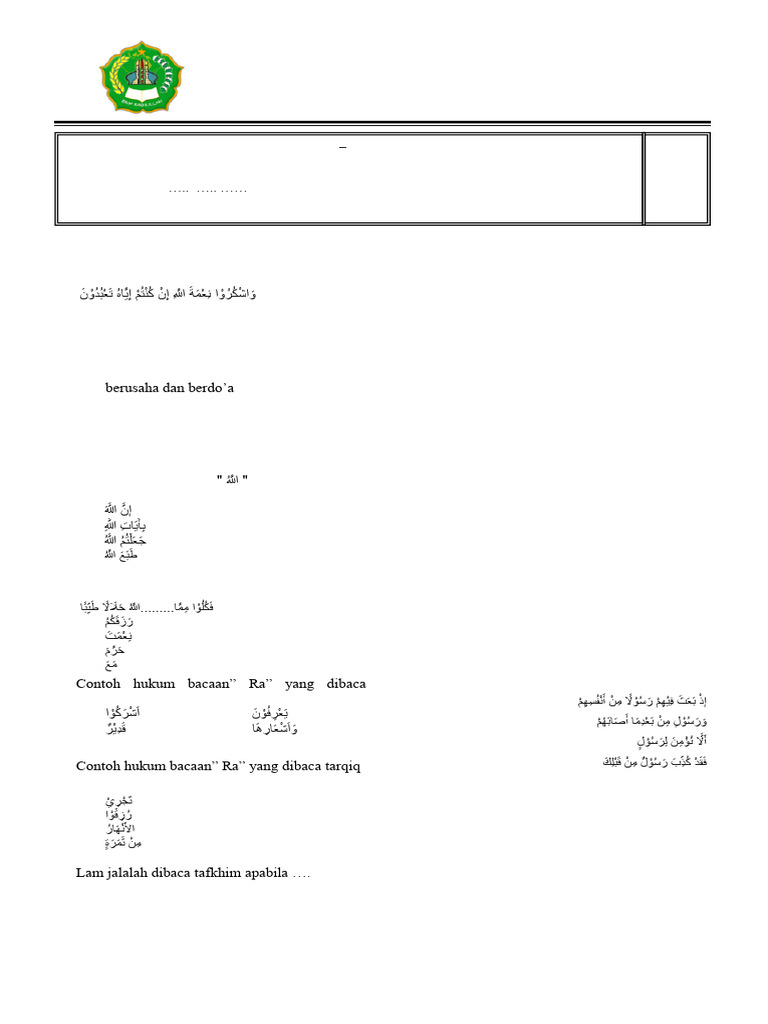 Soal Pat Pai KLS Viii SMT Genap | PDF