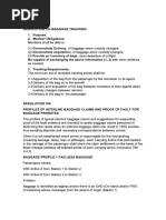 IATA Resolution 740: Baggage Tag Standards | PDF | Baggage