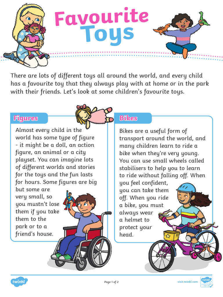 Favourite Toys | PDF | English As A Second Or Foreign Language | Toys