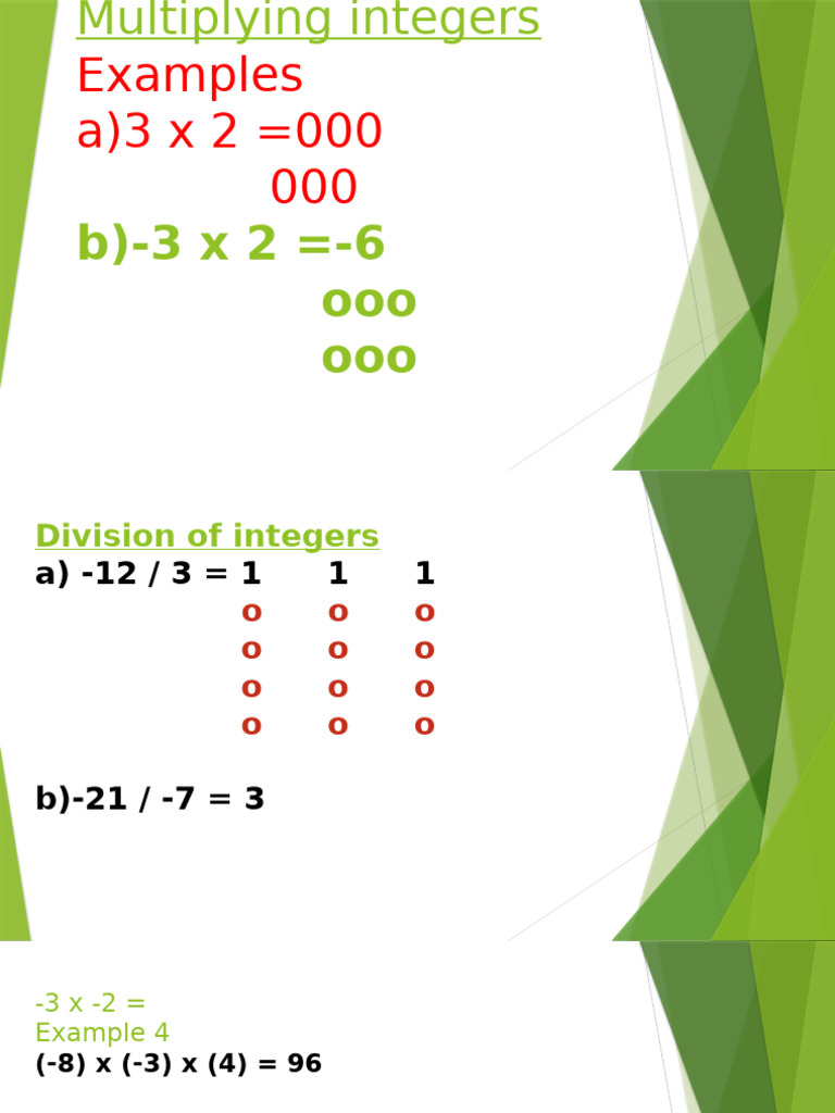 INTEGERS | PDF