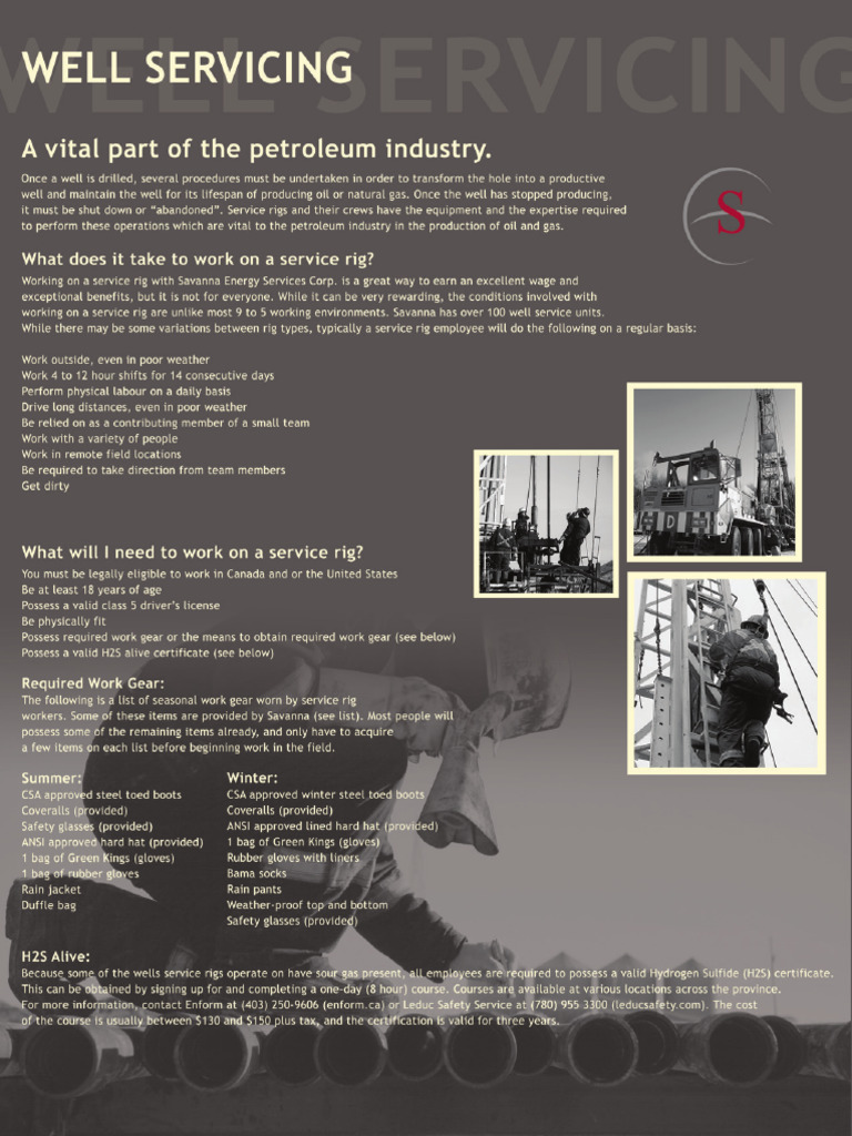 Well Service | PDF