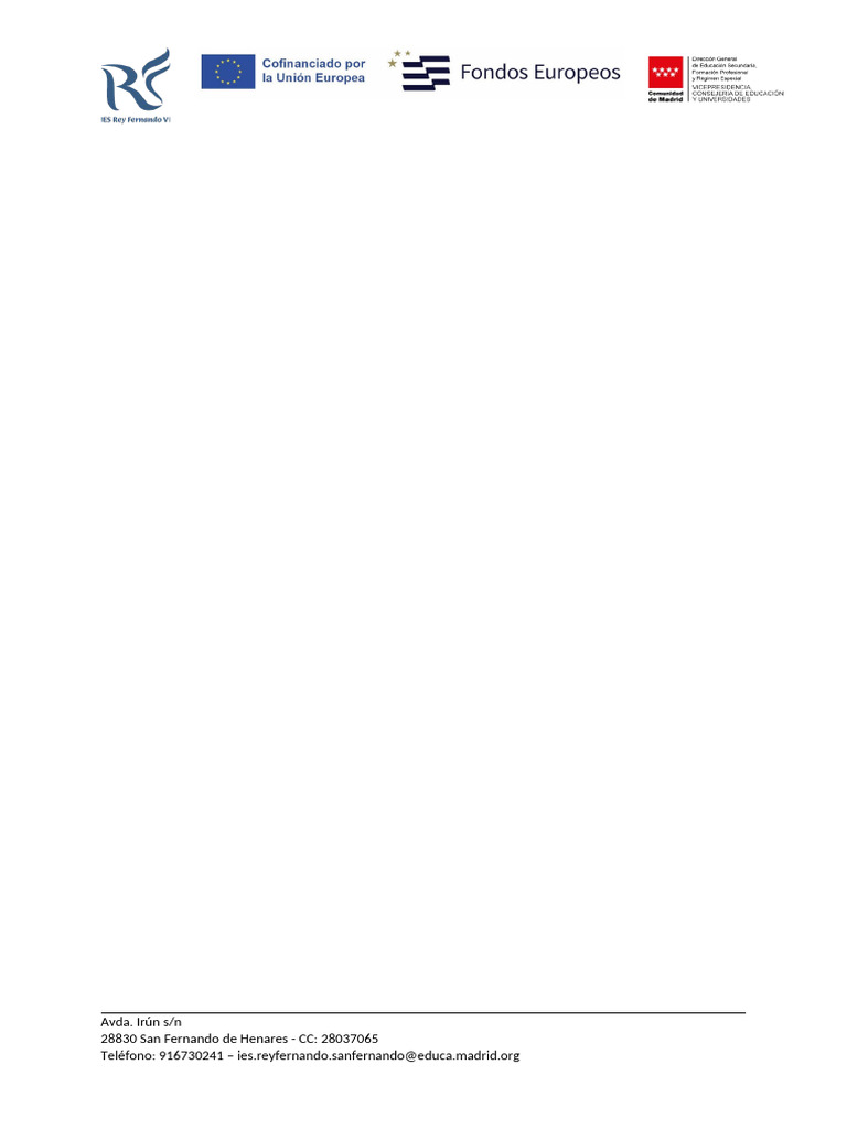 Plantilla Encabezado y Pie de Página - LOGOS | PDF