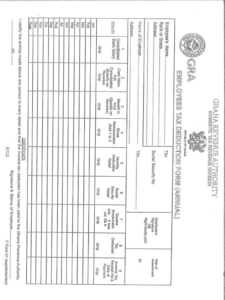 Employee Tax Form | PDF