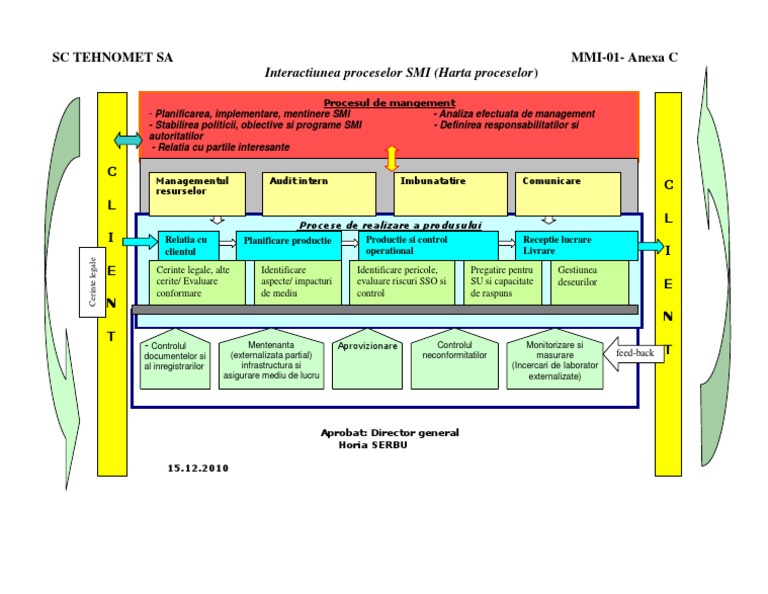 x Anexa C- Harta Proceselor