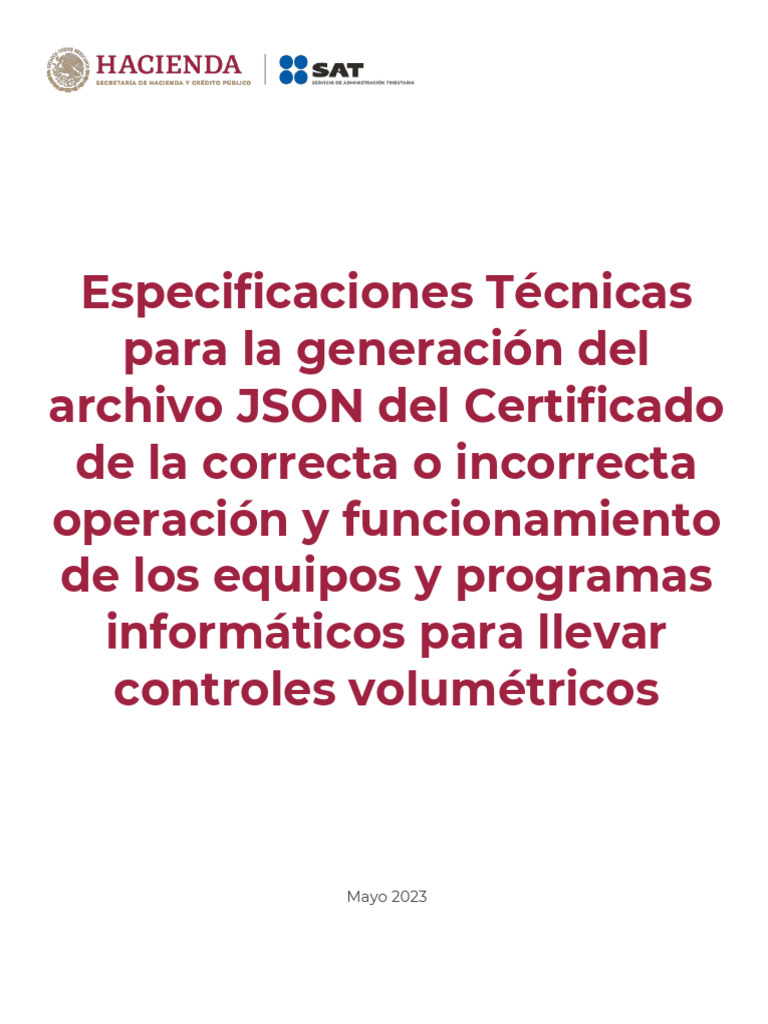 JSON Certificado | PDF | Informática