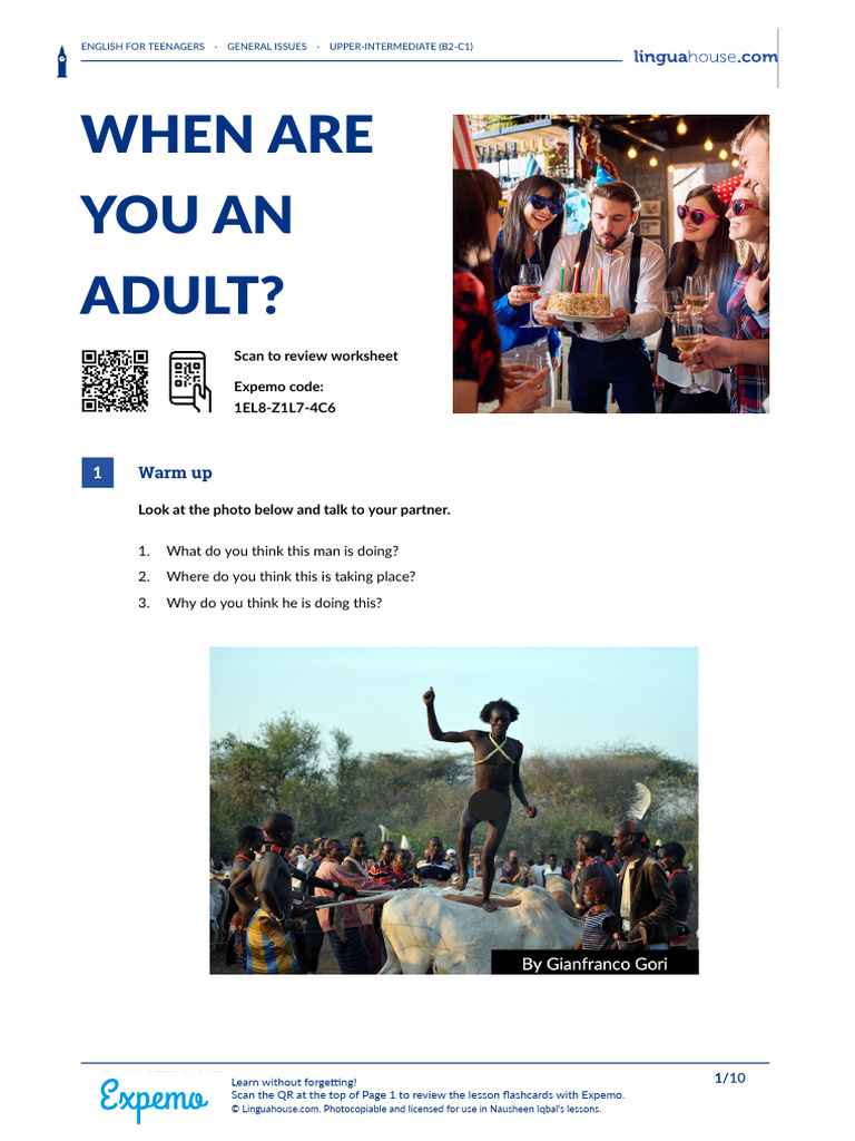 Understanding Adulthood: A Global Perspective | PDF