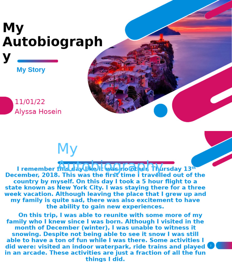 My Autobiography | PDF
