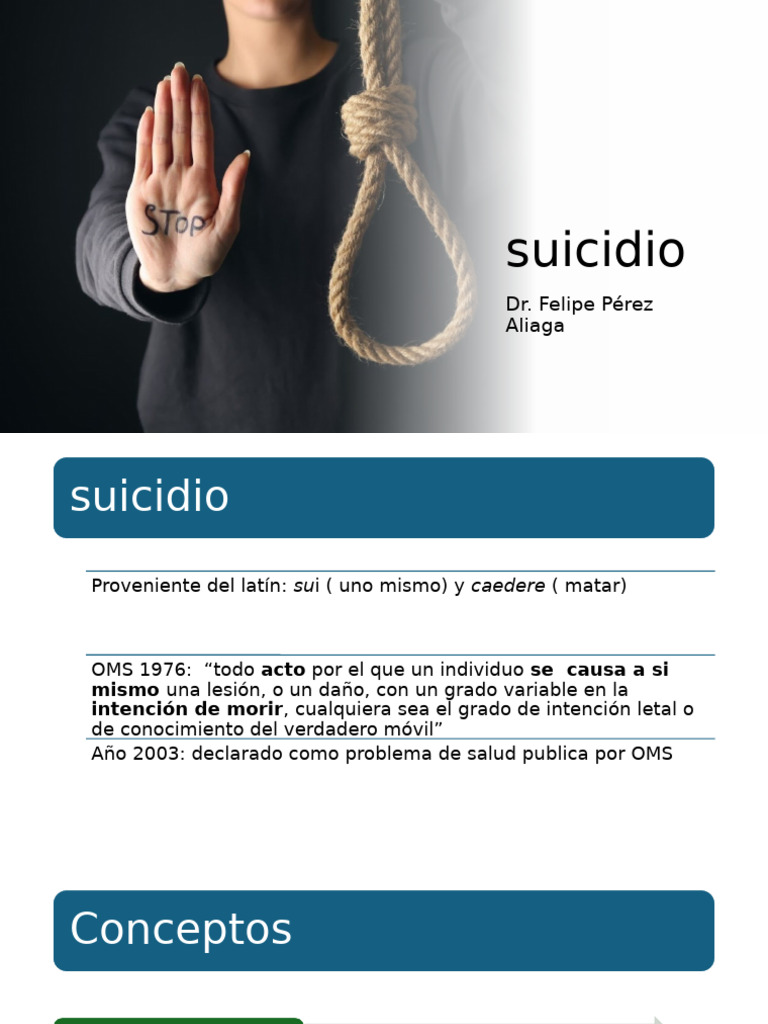 Suicidio | PDF | Suicidio | Trastorno depresivo mayor