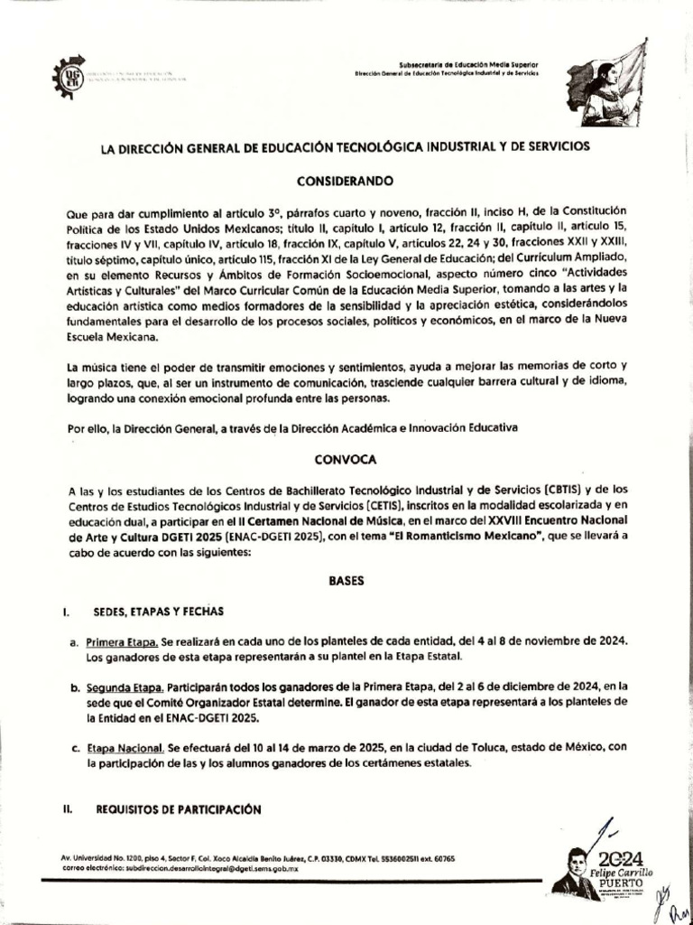 Conv ENAC 2025 Música - Compressed | PDF