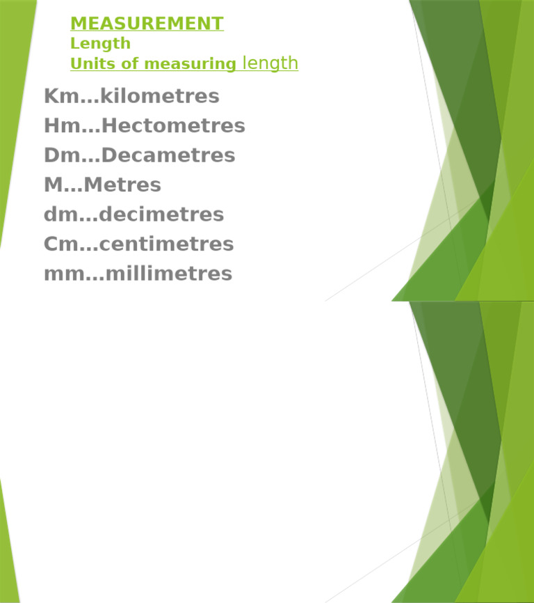 Measurement Grade 7 | PDF