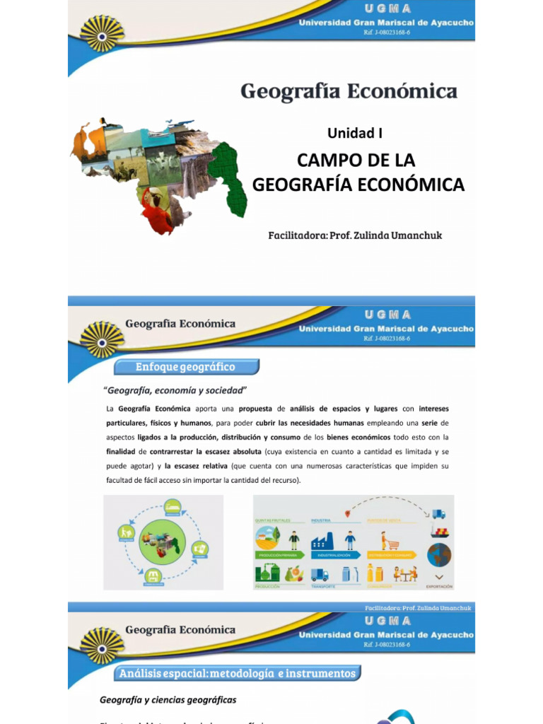 Tema 1 Geografia Economica | PDF