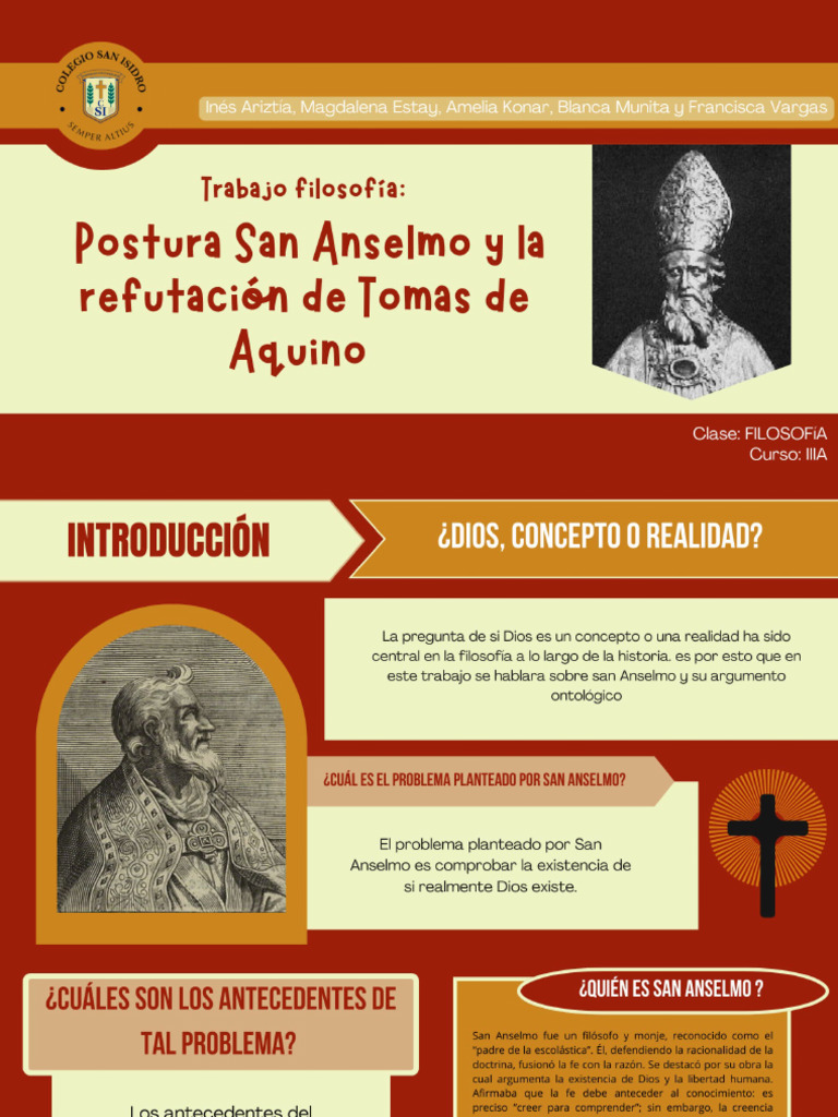 Anselmo | PDF | Ciencias sociales | Filosofía