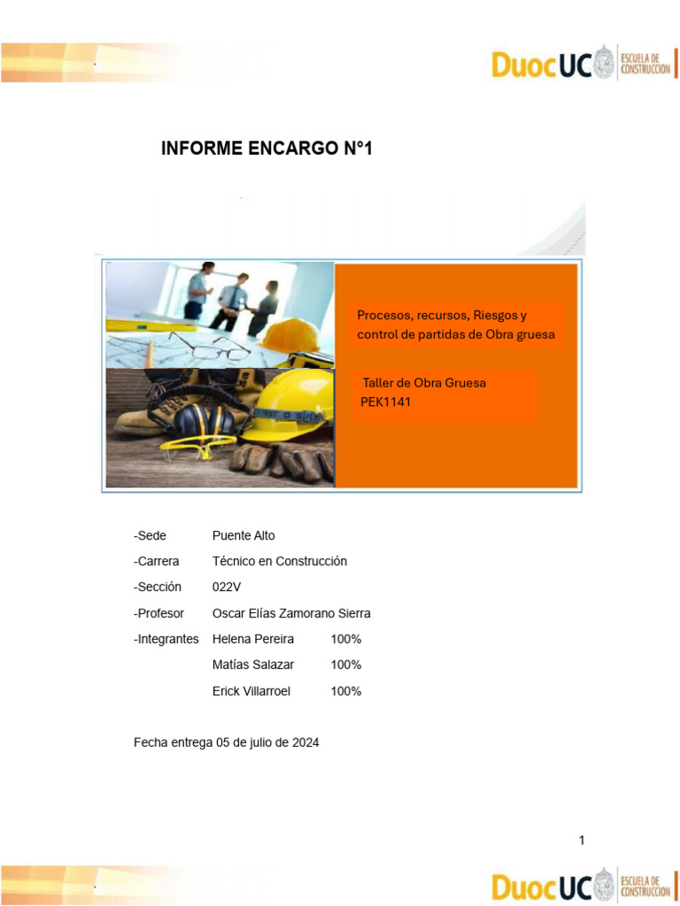 Tealler+de+Obra+Gruesa Peck1141encargo+1Roxana Aviles Anjinsan Duarte Carlos+Herrera Helena ...