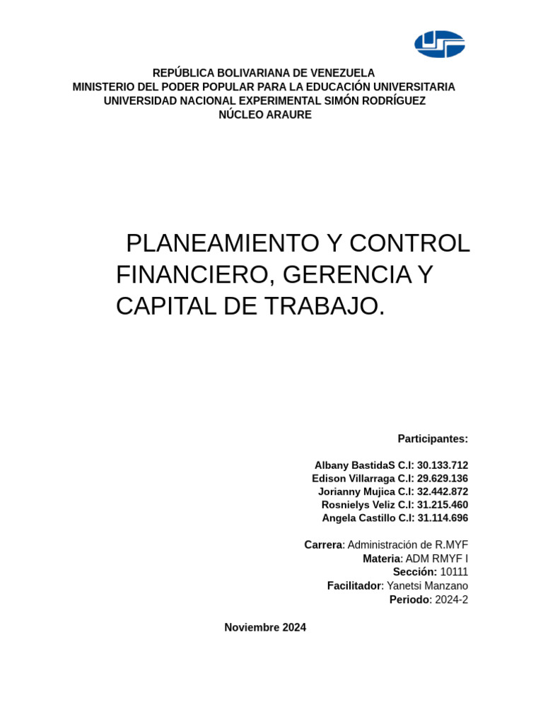 Planeamiento Financiero. | PDF | Business | Ratio financiero